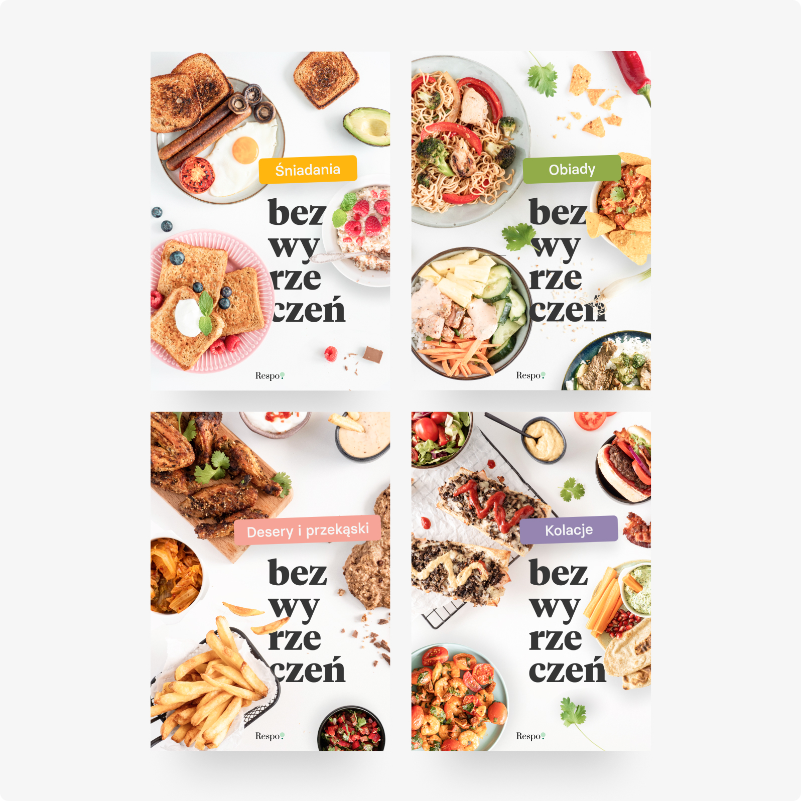 Pakiet 4 e-booków „Bez wyrzeczeń” - Sklep Centrum Respo