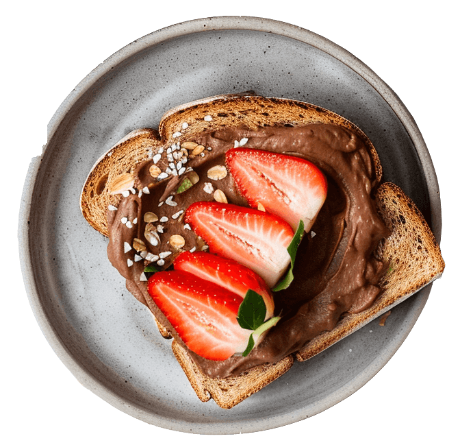 Kanapki z cieciorellą i owocami | Przepisy dietetyczne | Centrum Respo